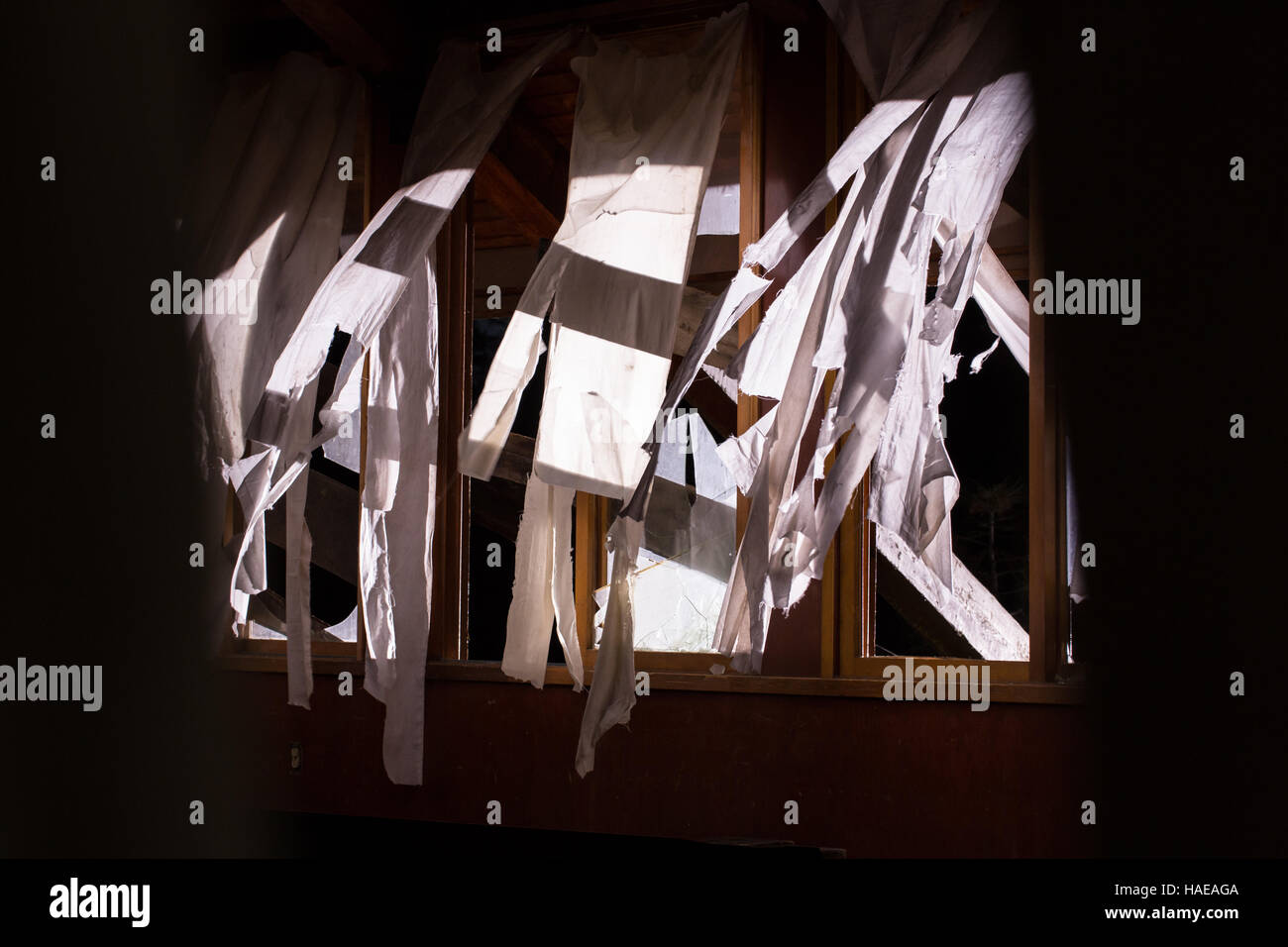 Ripped curtains hi-res stock photography and images - Alamy