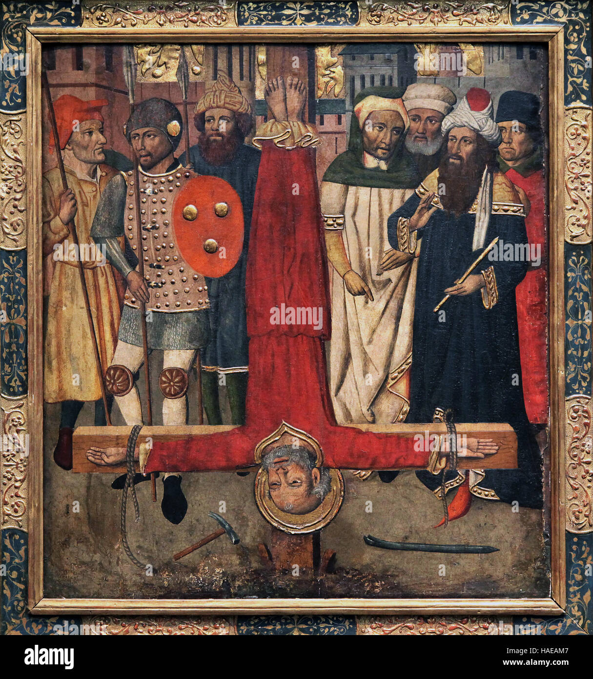 The Crucifixion Of Saint Peter Stock Photos & The Crucifixion Of Saint ...