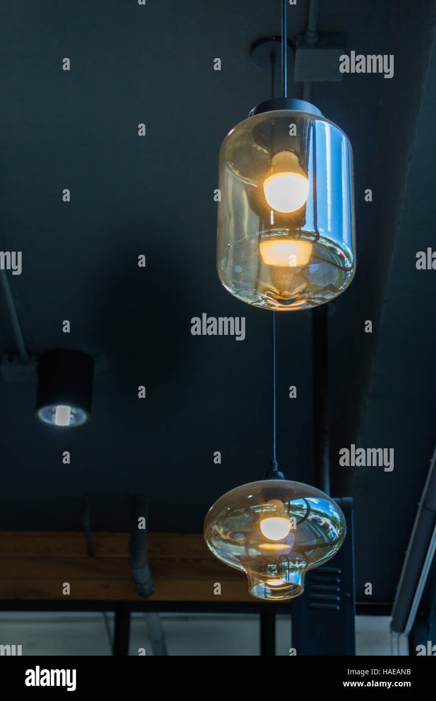 Hanging light bulb hi-res stock photography and images - Alamy