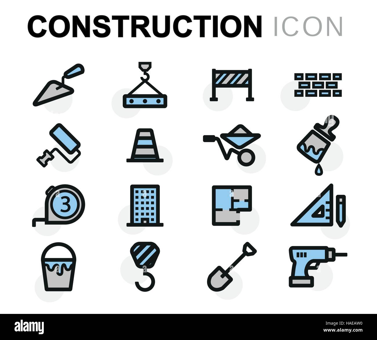 Construction Icons Stock Photos & Construction Icons Stock Images - Alamy