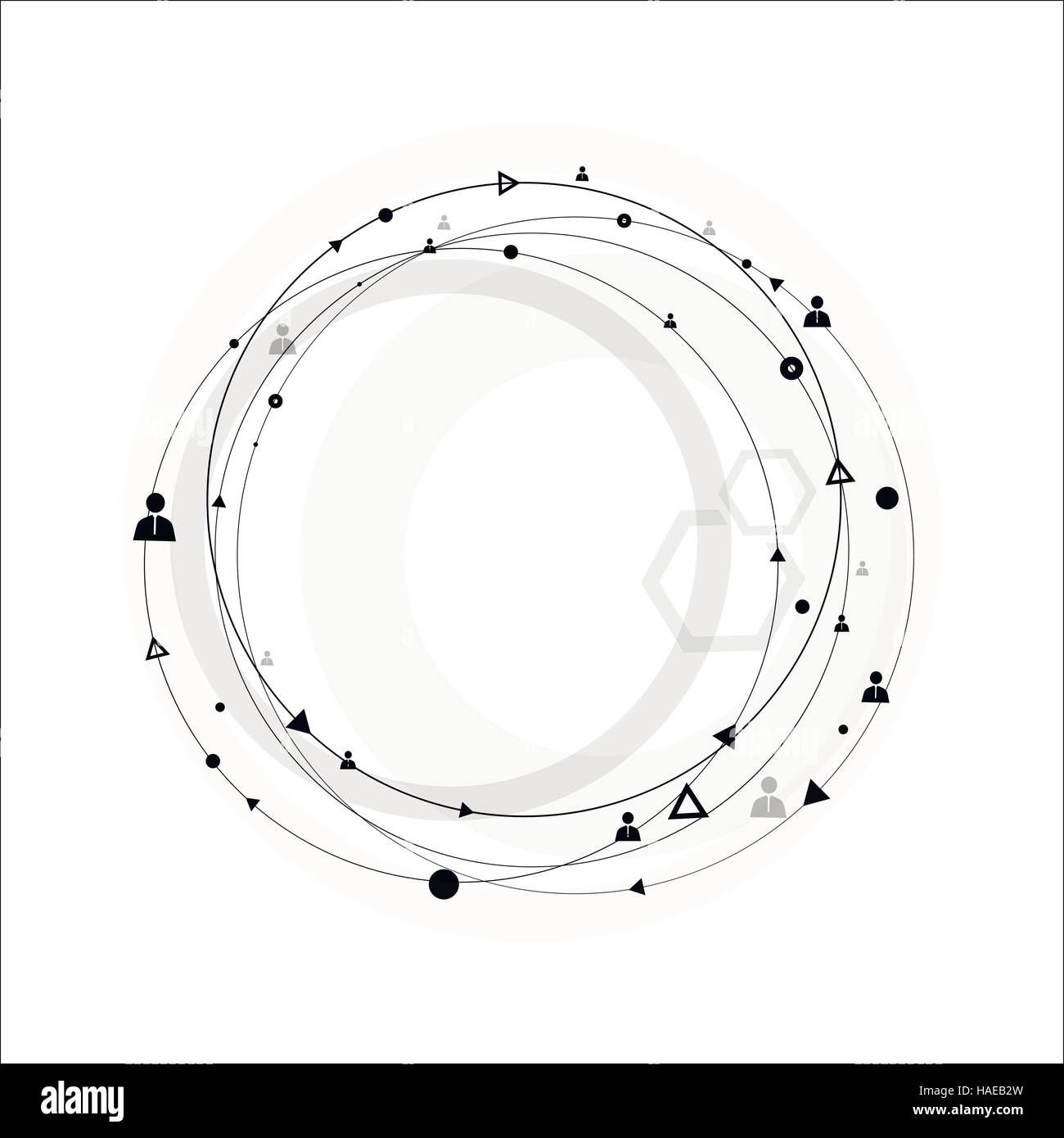 Abstract human connection Stock Vector Image & Art - Alamy