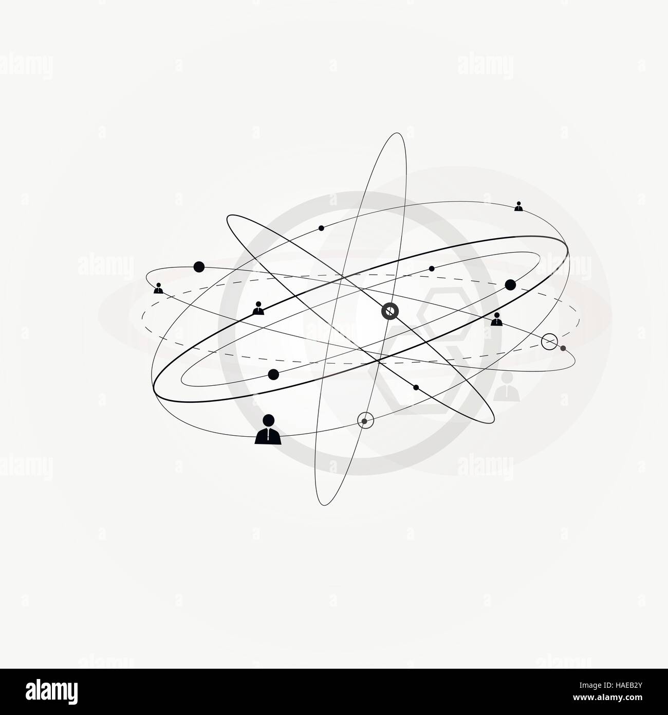 Abstract human connection Stock Vector Image & Art - Alamy