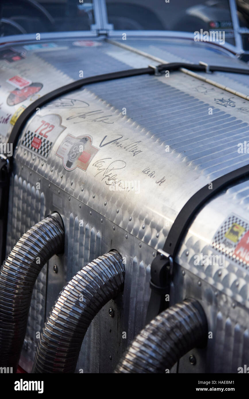 Mercedes-Benz Grand Prix racing car,exhaust pipes Stock Photo - Alamy