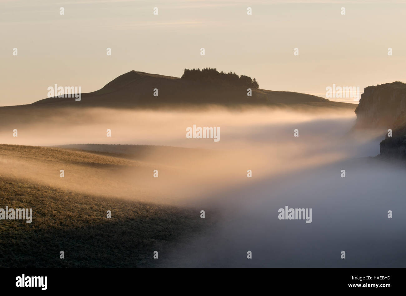 Low level mist hi-res stock photography and images - Alamy