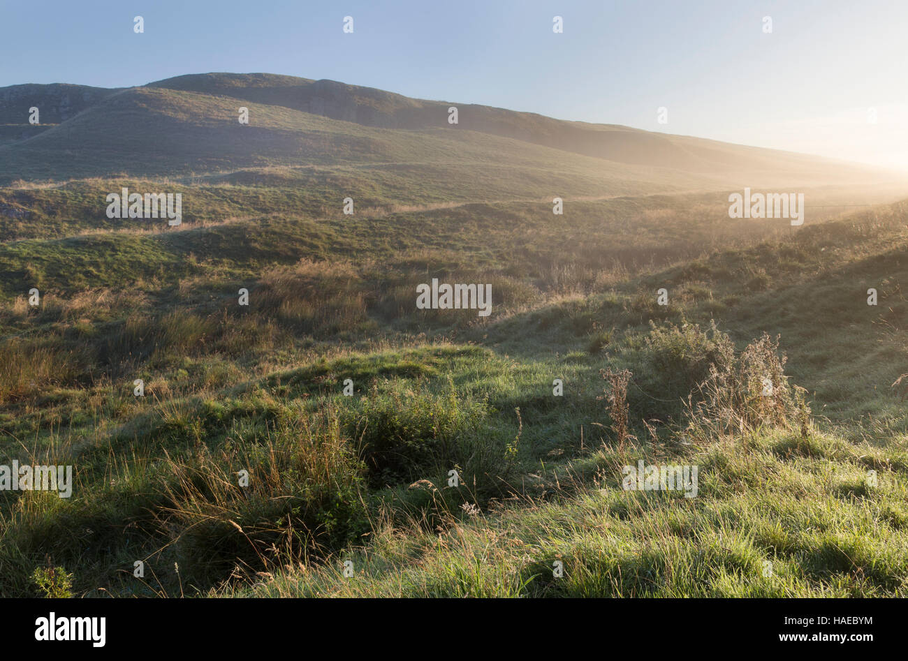 The Vallum at Caw Gap, Hadrian's Wall, Northumberland, England ...