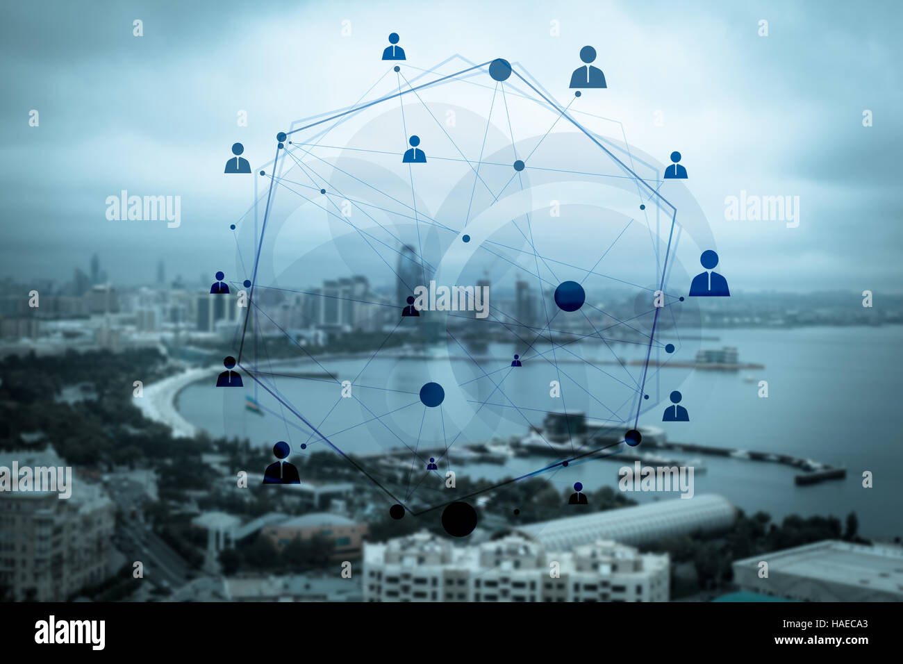 Abstract human connection Stock Photo - Alamy