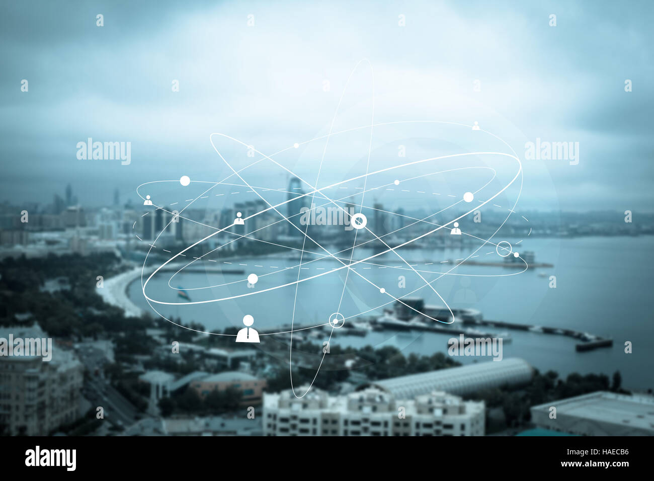 Abstract human connection Stock Photo - Alamy