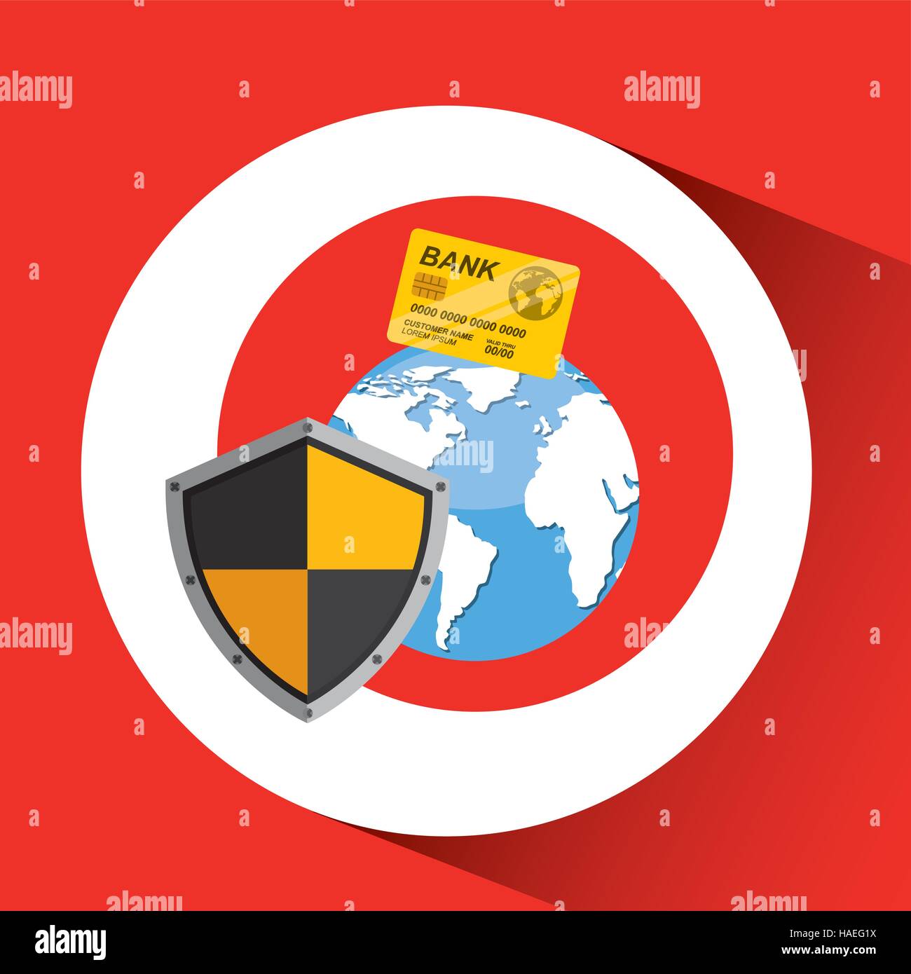 Internet banking account number Stock Vector Images - Alamy