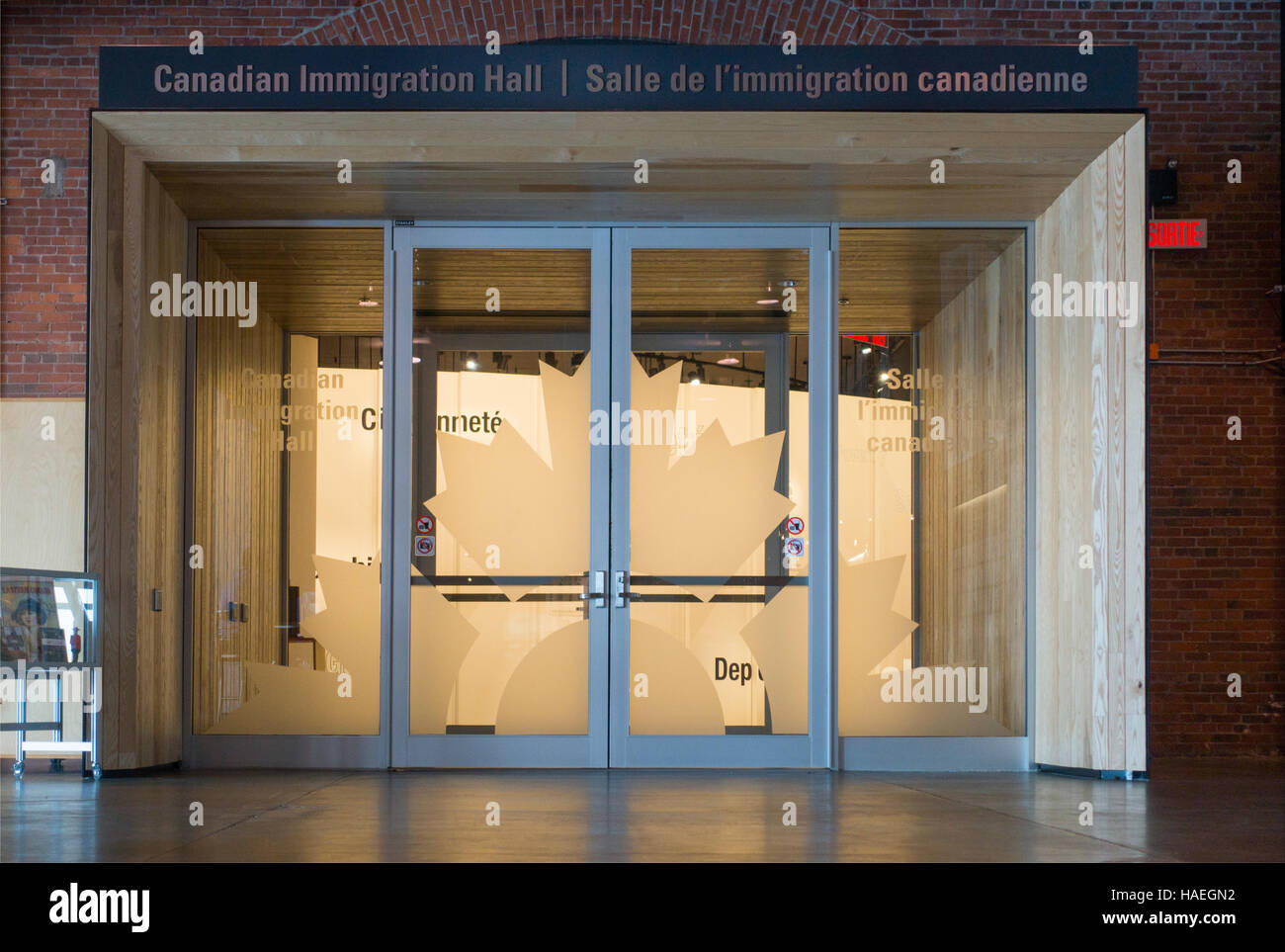 Canadian Museum of Immigration at Pier 21 Halifax Nova Scotia Stock ...