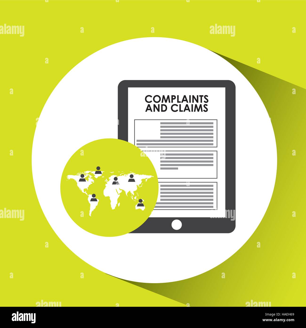 global call center complaints and claims vector illustration eps 10 ...
