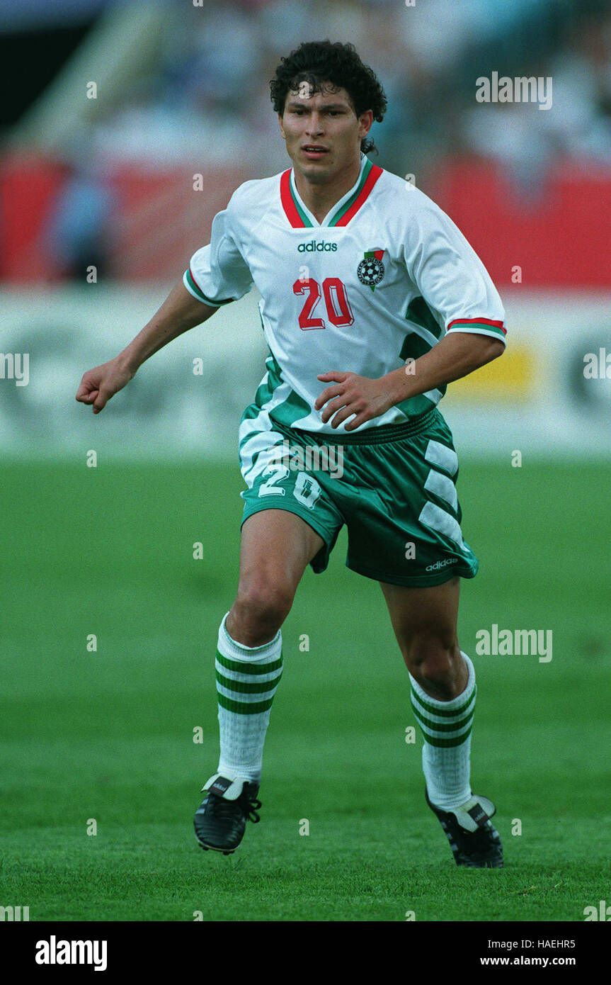 KRASIMIR BALAKOV BULGARIA 04 July 1994 Stock Photo - Alamy