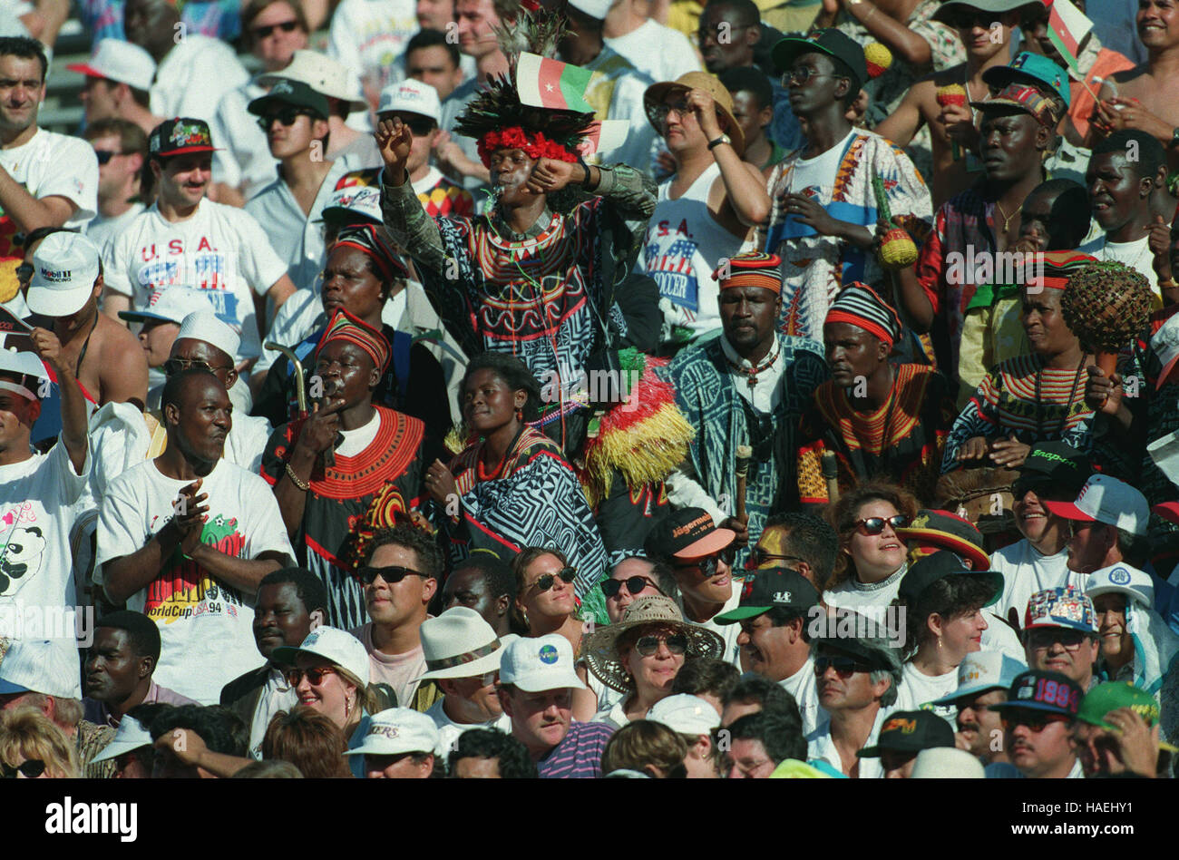 CROWDS WORLD CUP 1994 05 July 1994 Stock Photo - Alamy
