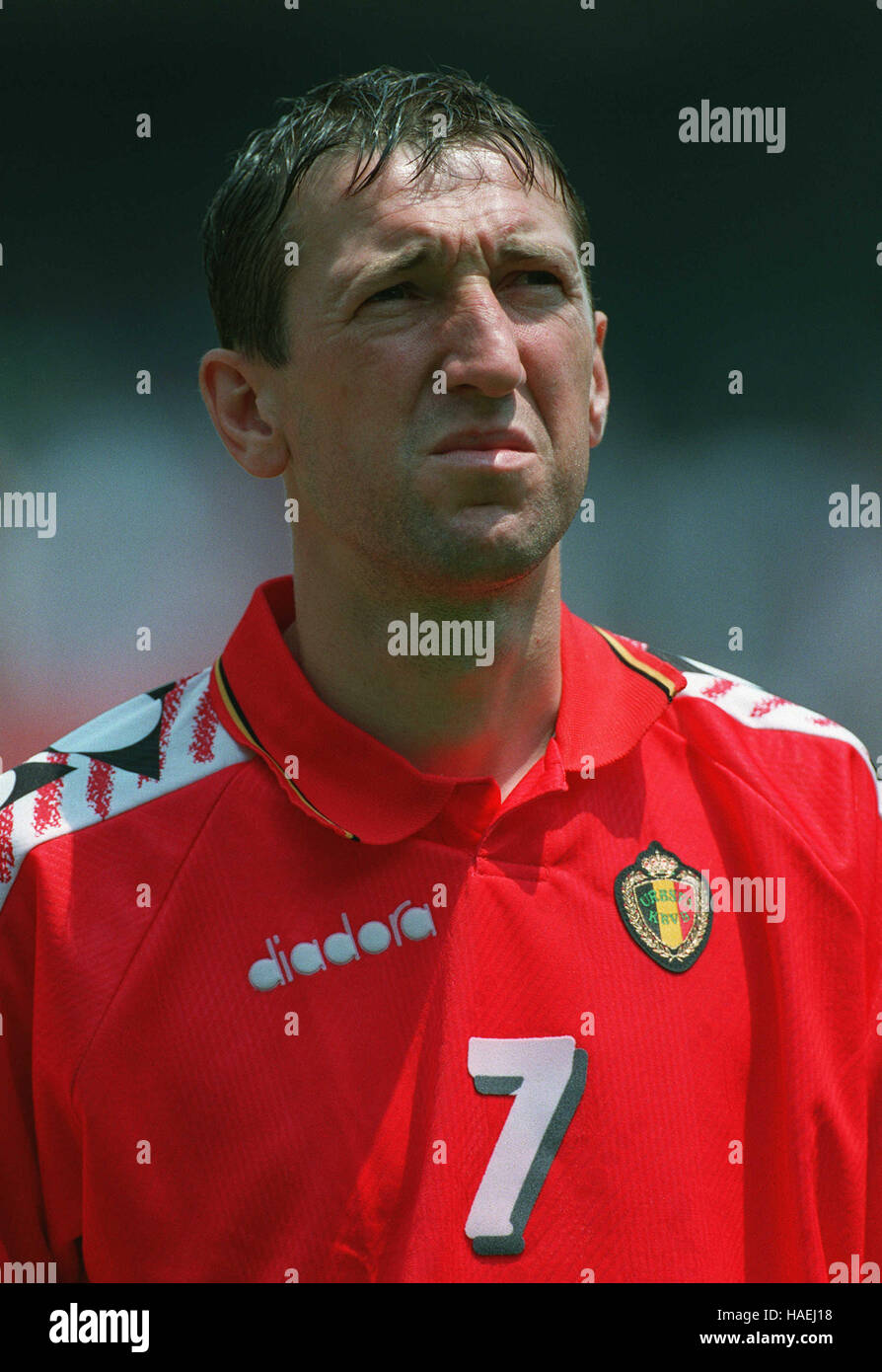 FRANKY VAN DER ELST BELGIUM & CLUB BRUGGE 07 July 1994 Stock Photo - Alamy