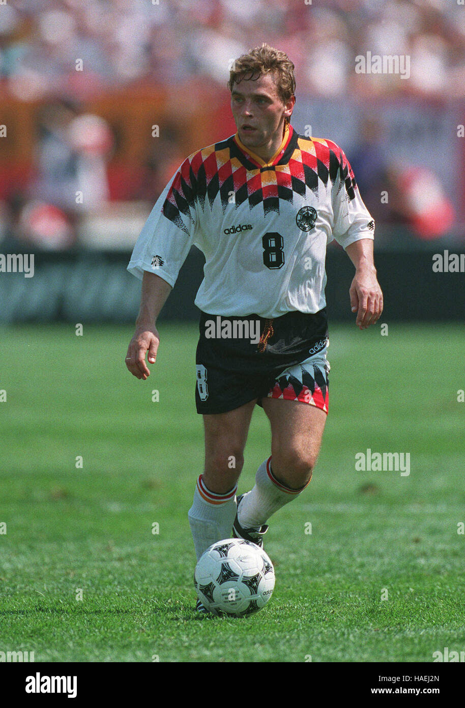 THOMAS HASSLER GERMANY & AS ROMA 07 July 1994 Stock Photo - Alamy