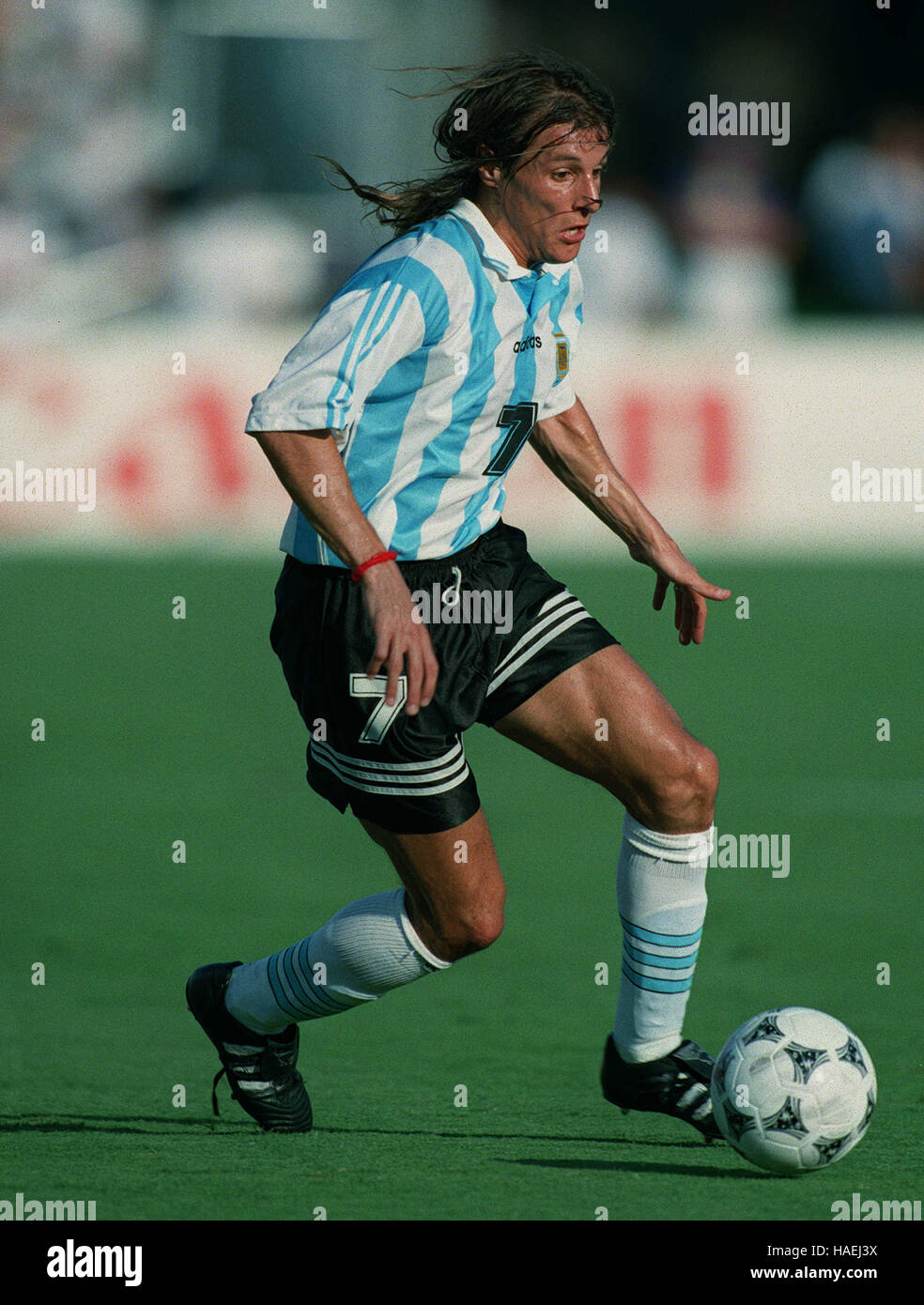 CLAUDIO CANIGGIA ARGENTINA 07 July 1994 Stock Photo: 126940686 - Alamy