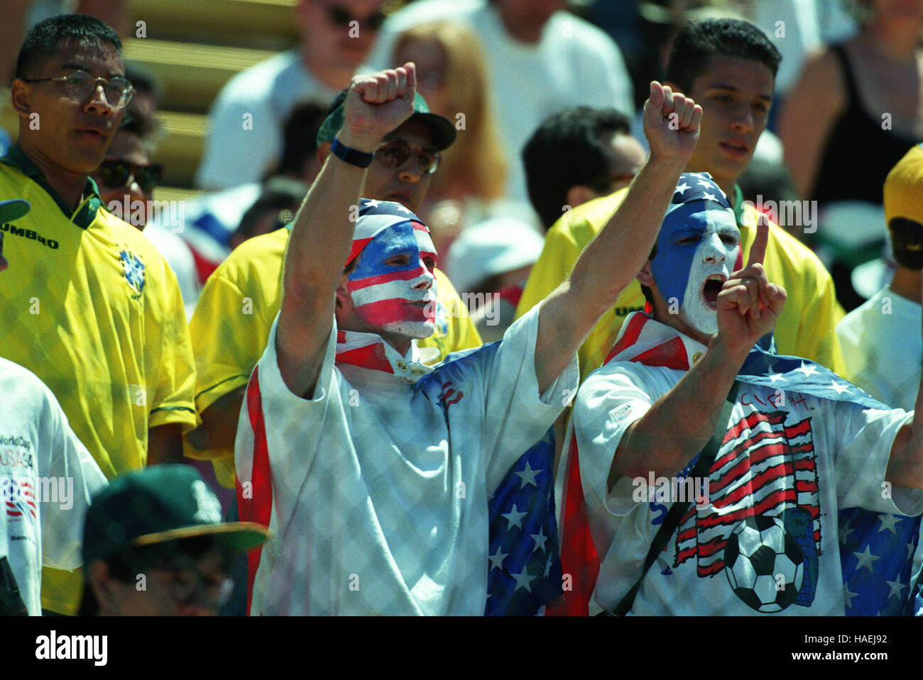World cup fans 1994 hi-res stock photography and images - Alamy