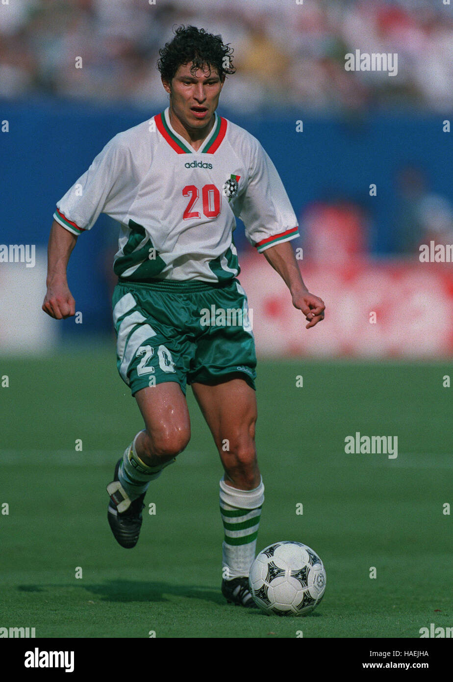 KRASIMIR BALAKOV BULGARIA 13 July 1994 Stock Photo - Alamy