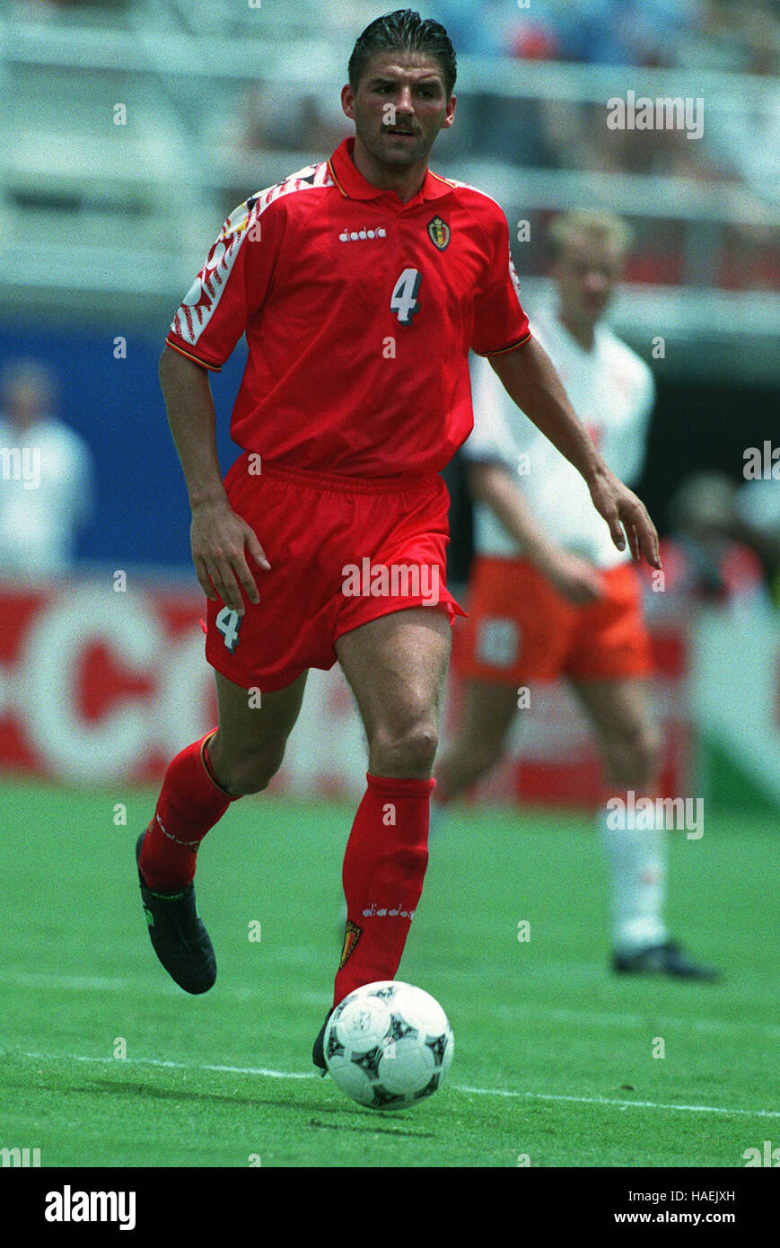 PHILIPPE ALBERT BELGIUM & ANDERLECHT 25 June 1994 Stock Photo - Alamy