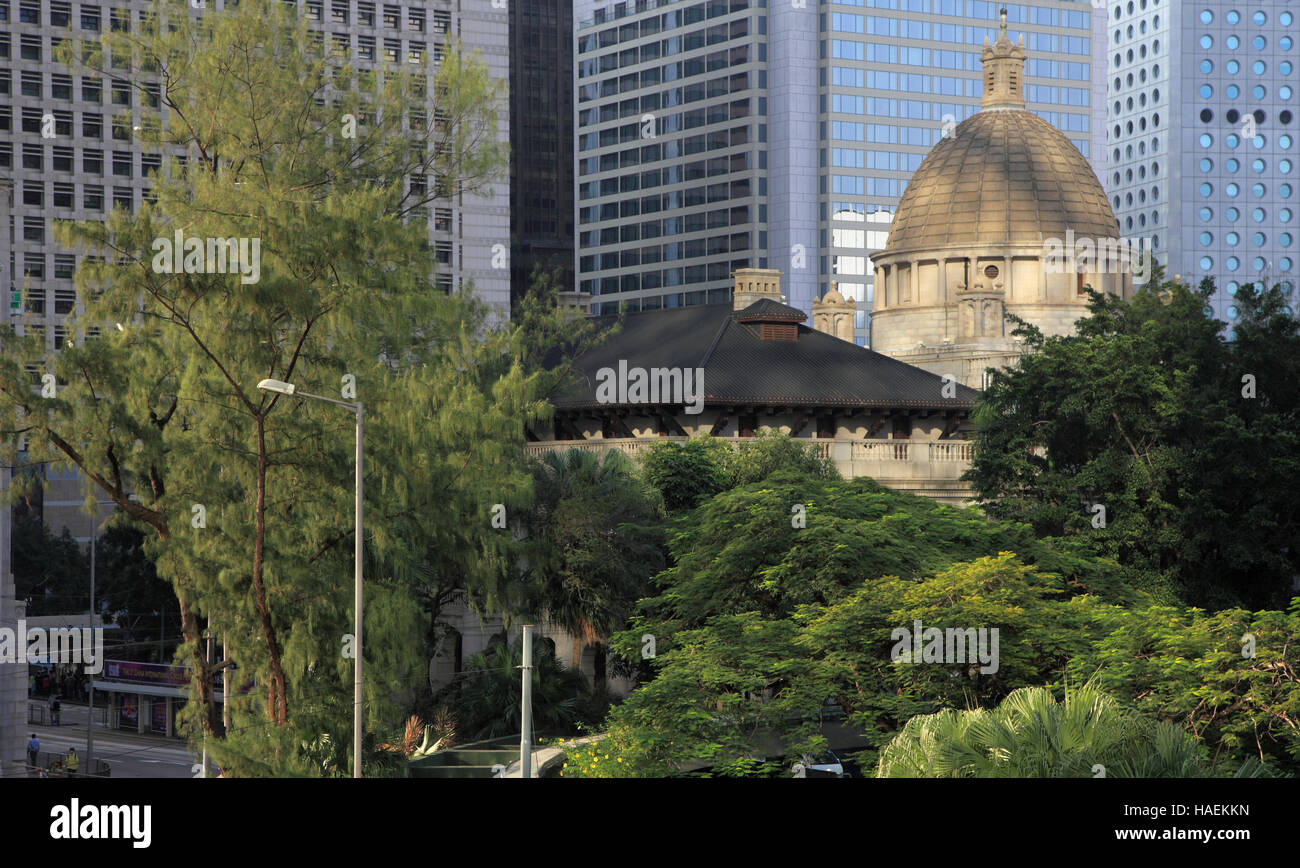 China, Hong Kong, Central district, Legco Building, Legistlative ...