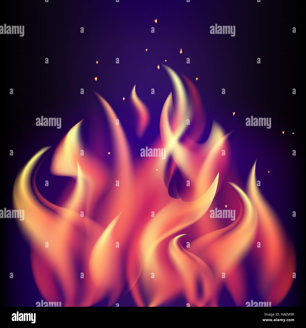 Purple flame Stock Vector Images - Alamy