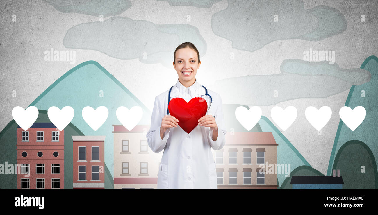 Check your heart health Stock Photo - Alamy