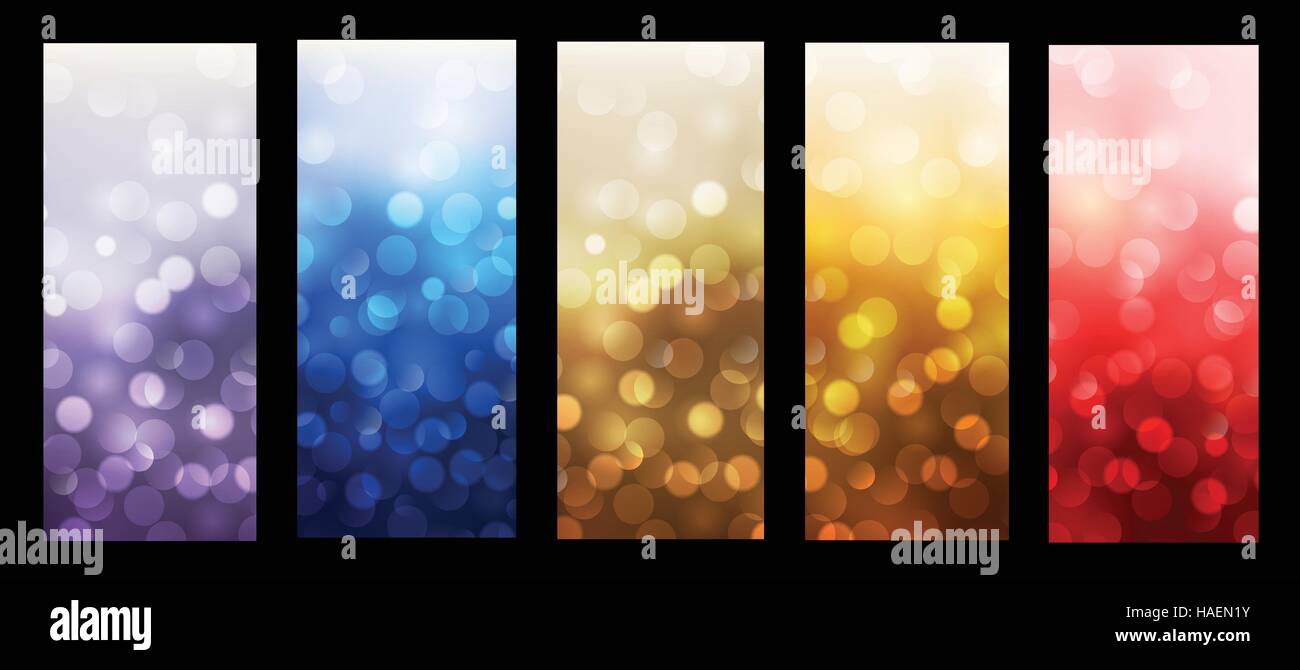 Orange bokeh background Stock Vector Images - Alamy