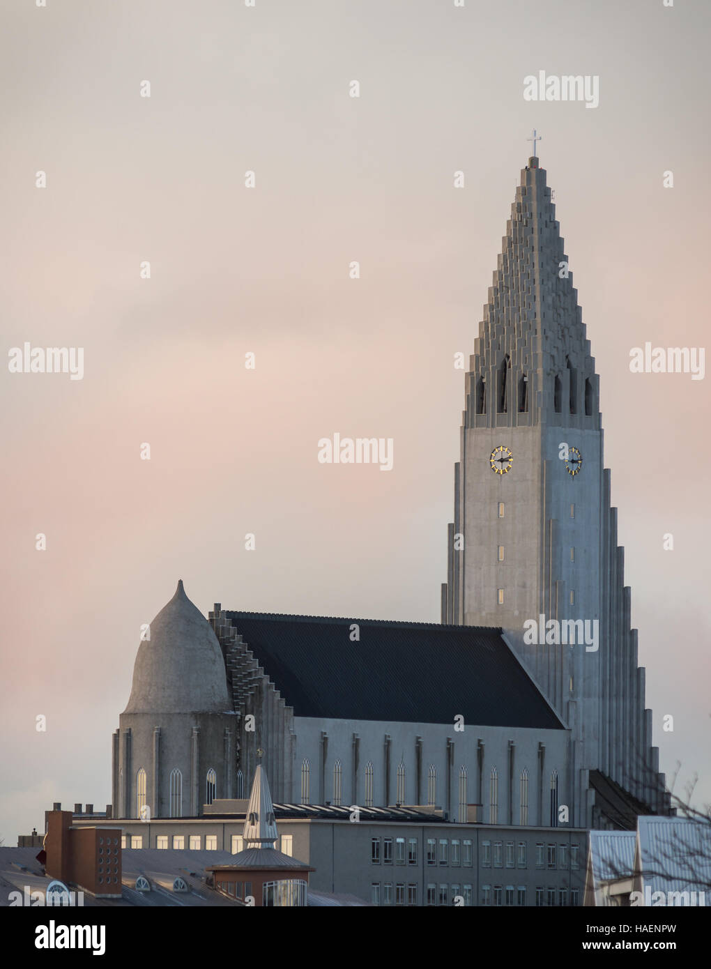 Photo of Hallgrim church in Reykjavik, Iceland Stock Photo - Alamy