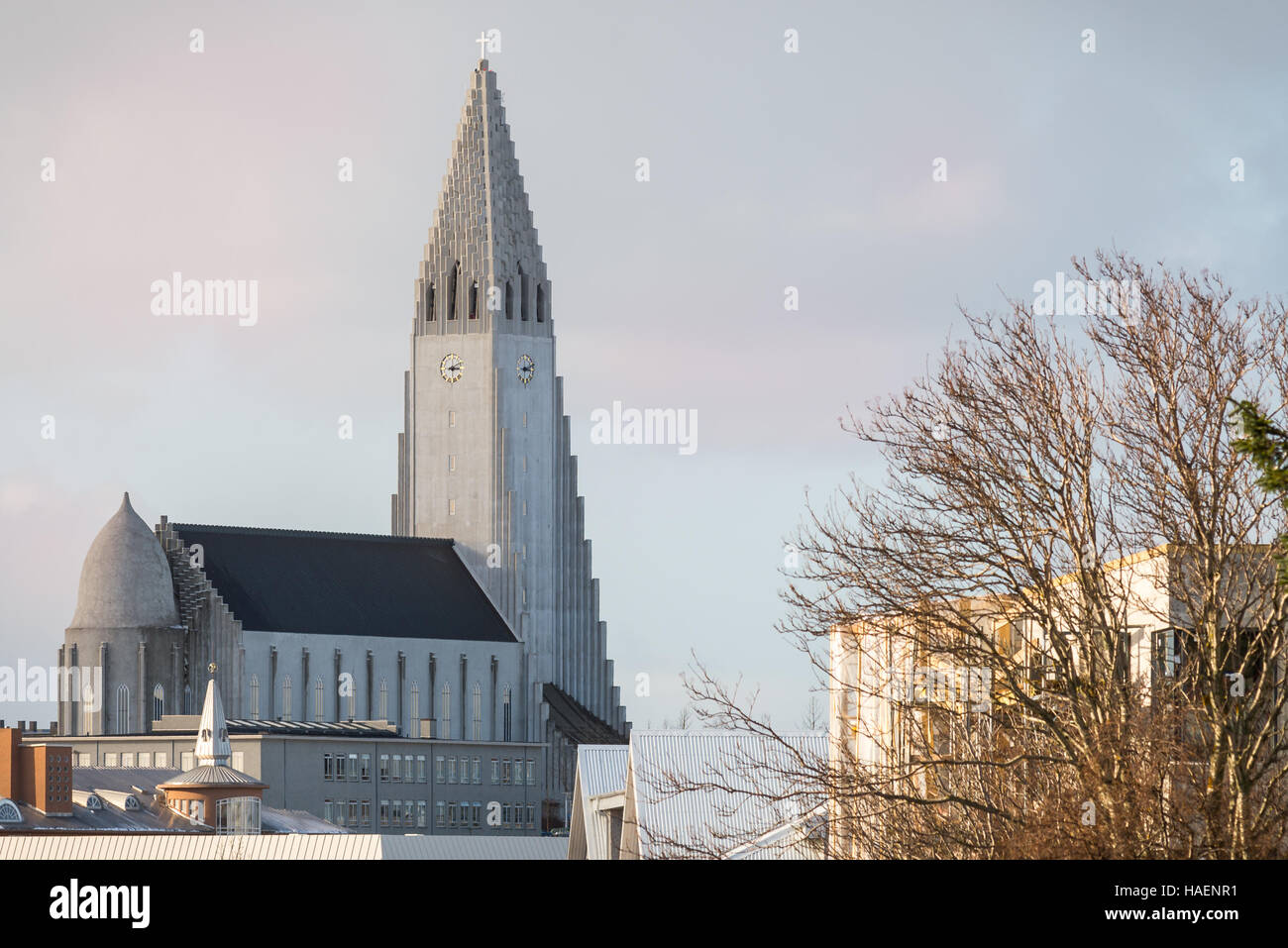 Photo of Hallgrim church in Reykjavik, Iceland Stock Photo - Alamy