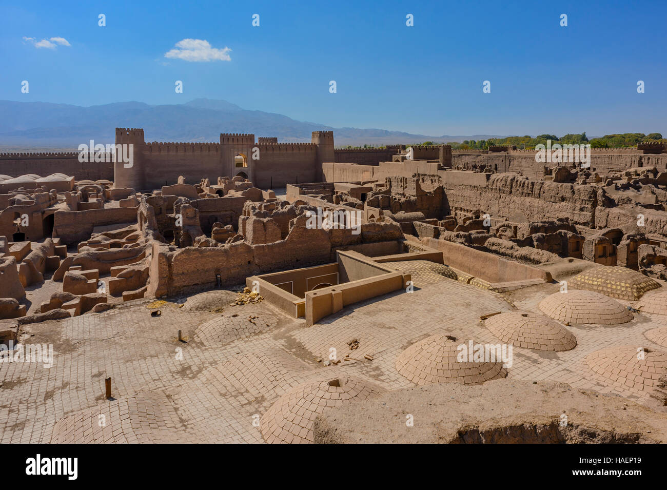 Rayen citadel, Iran Stock Photo - Alamy