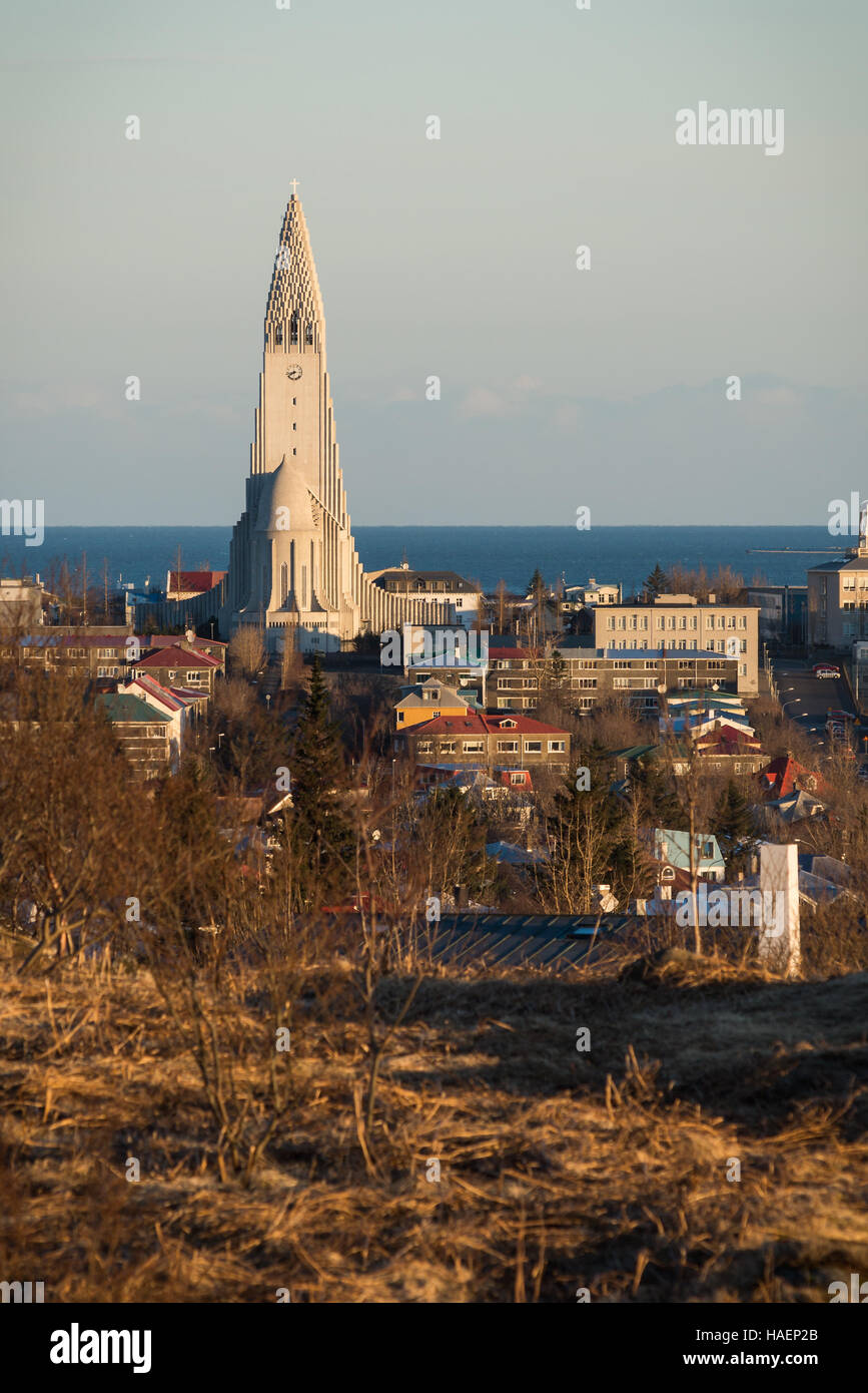 Photo of Reykjavik's landscape, Iceland Stock Photo - Alamy