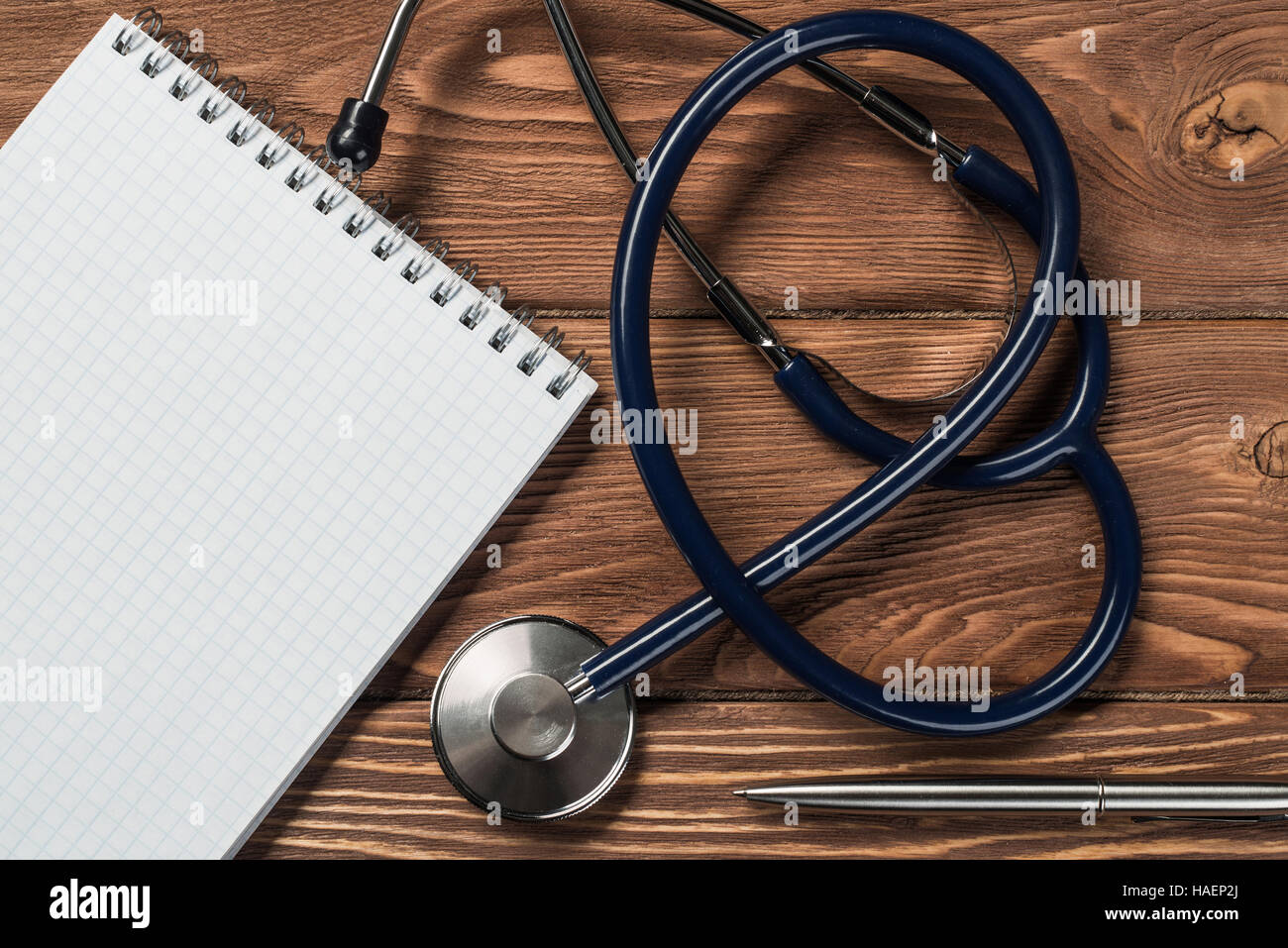 Workplace of a doctor Stock Photo - Alamy