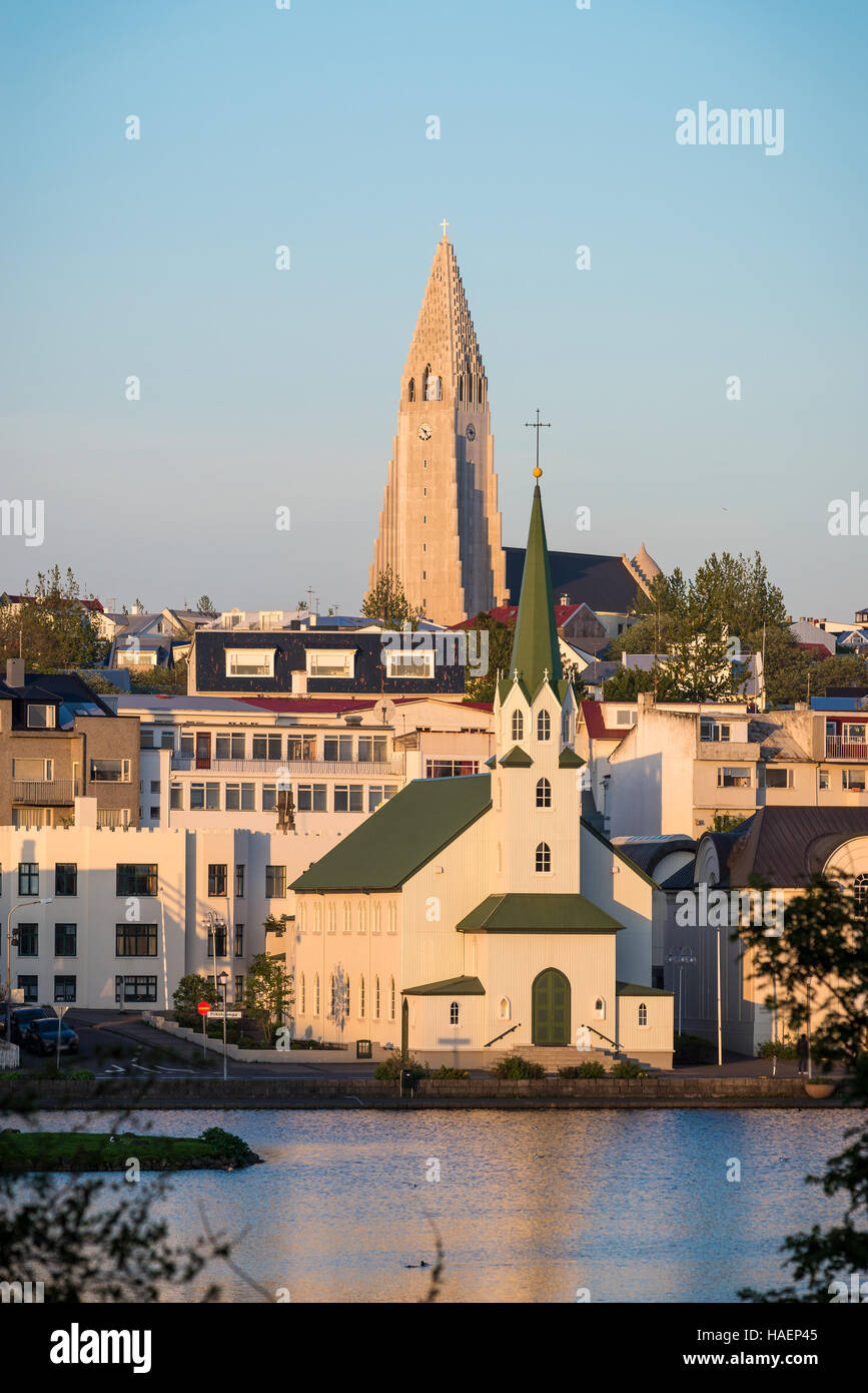 Photo of Reykjavik's landscape, Iceland Stock Photo - Alamy