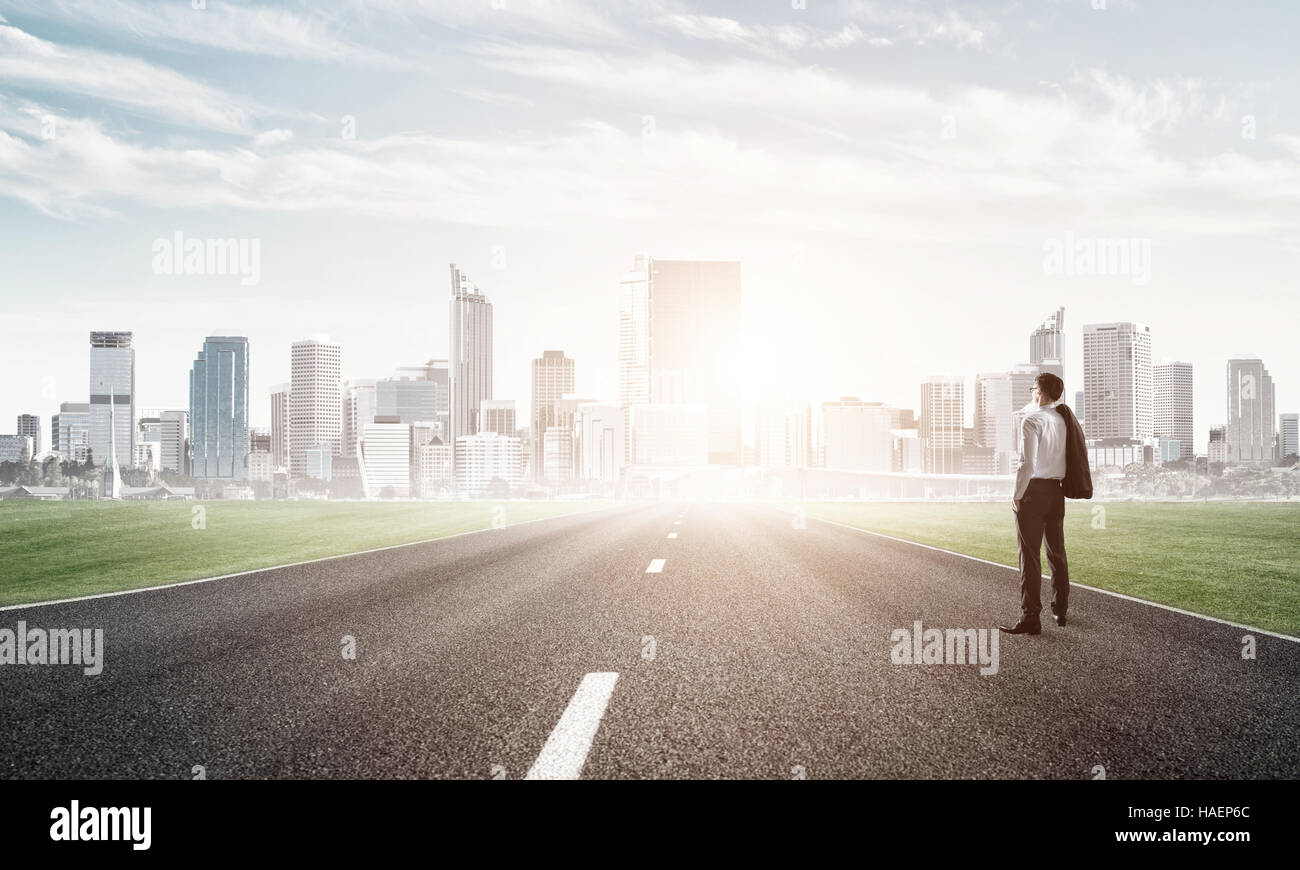 Your way to success Stock Photo - Alamy