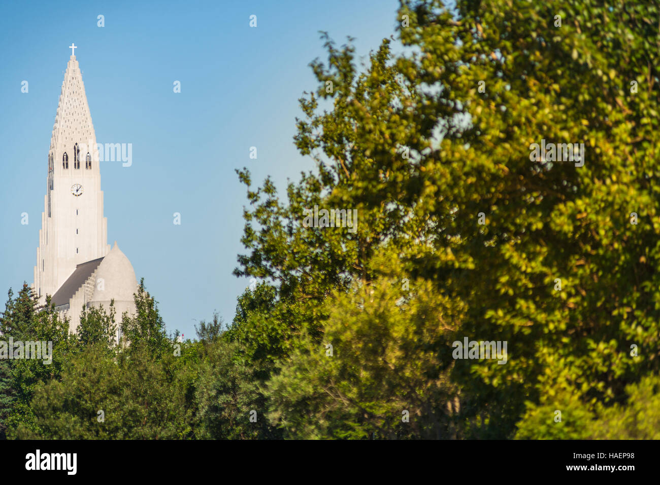 Photo of Hallgrim church in Reykjavik, Iceland Stock Photo - Alamy