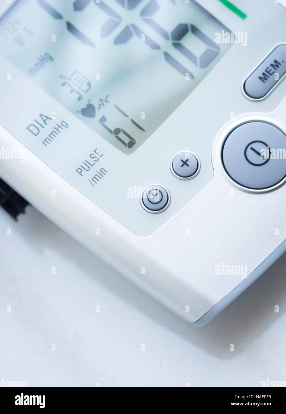 Portable hand held domestic cardiac blood pressure and irregular heart ...