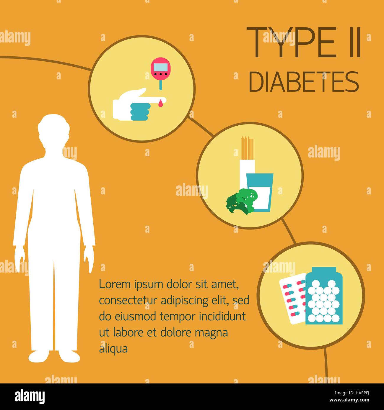 Diabetes vector vectors hi-res stock photography and images - Alamy