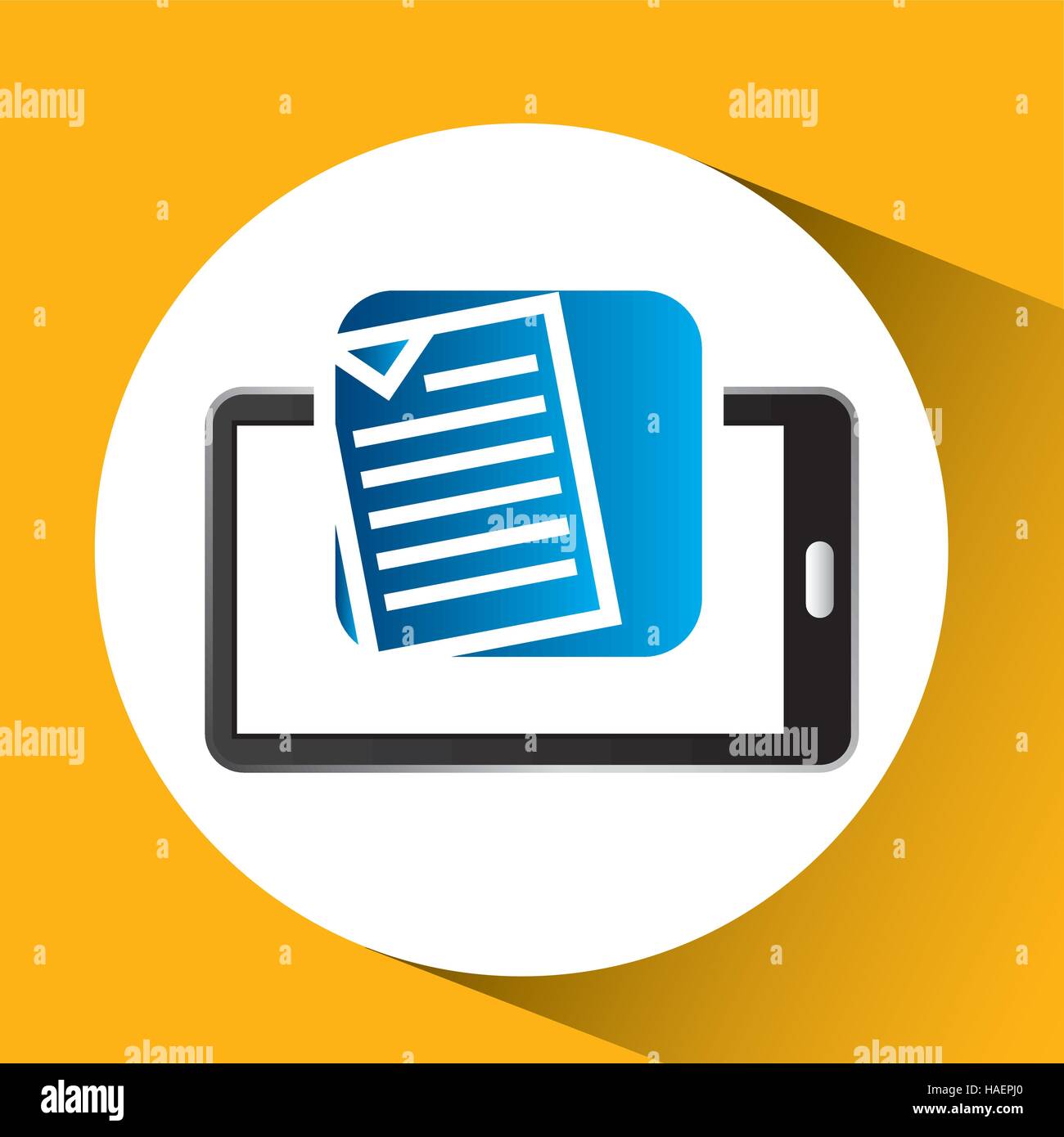 mobile phone icon document social media vector illustration eps 10 ...