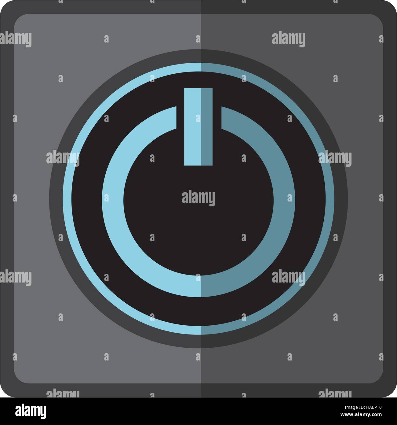 power button start icon vector illustration design Stock Vector Image ...