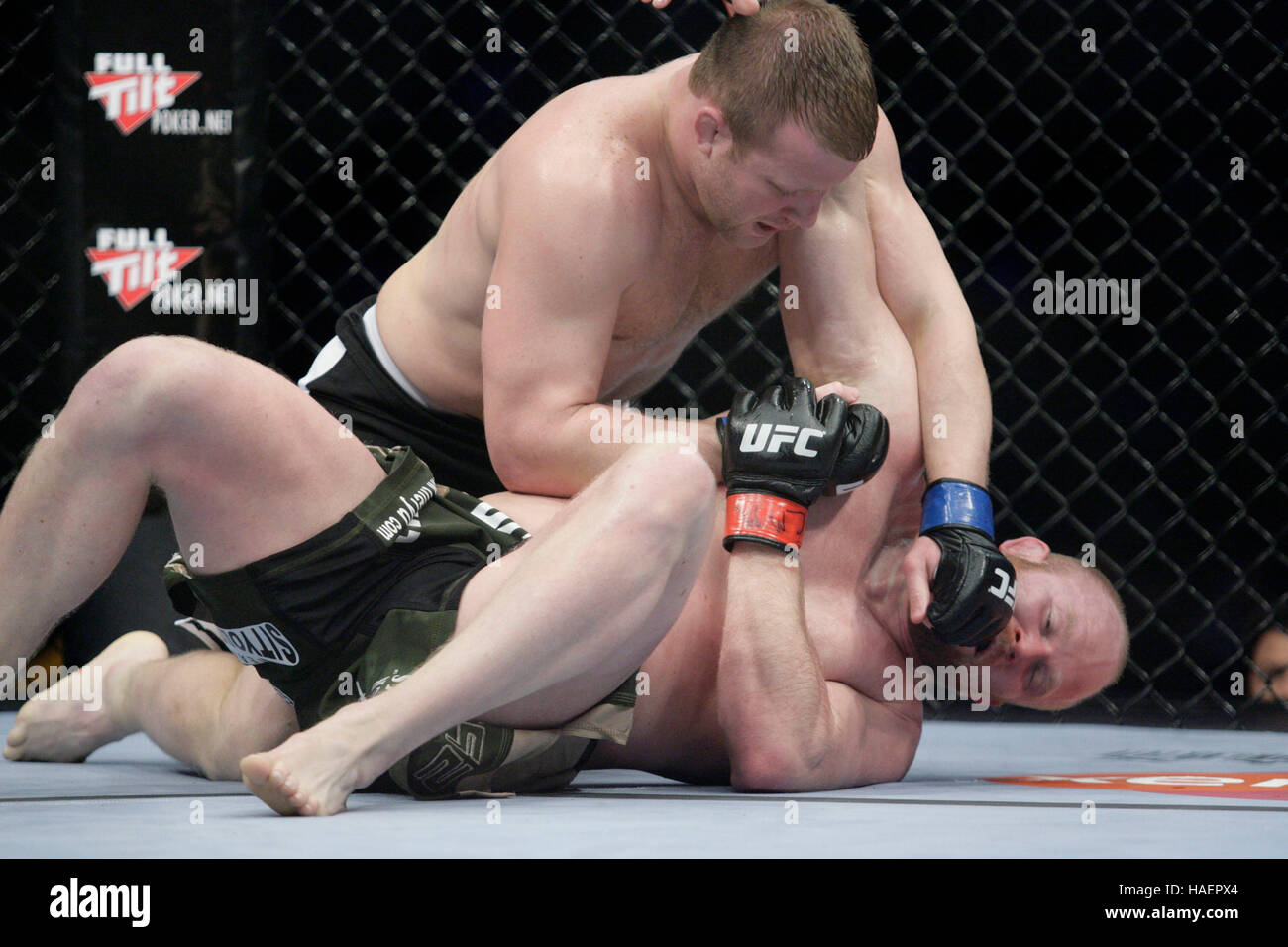 Jason Brilz, top, fights Tim Boetsch during UFC 96 at the Nationwide ...