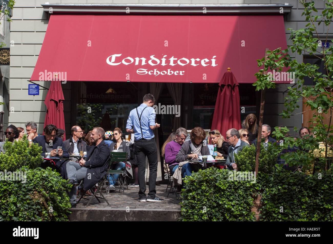 Zurich café schober hi-res stock photography and images - Alamy