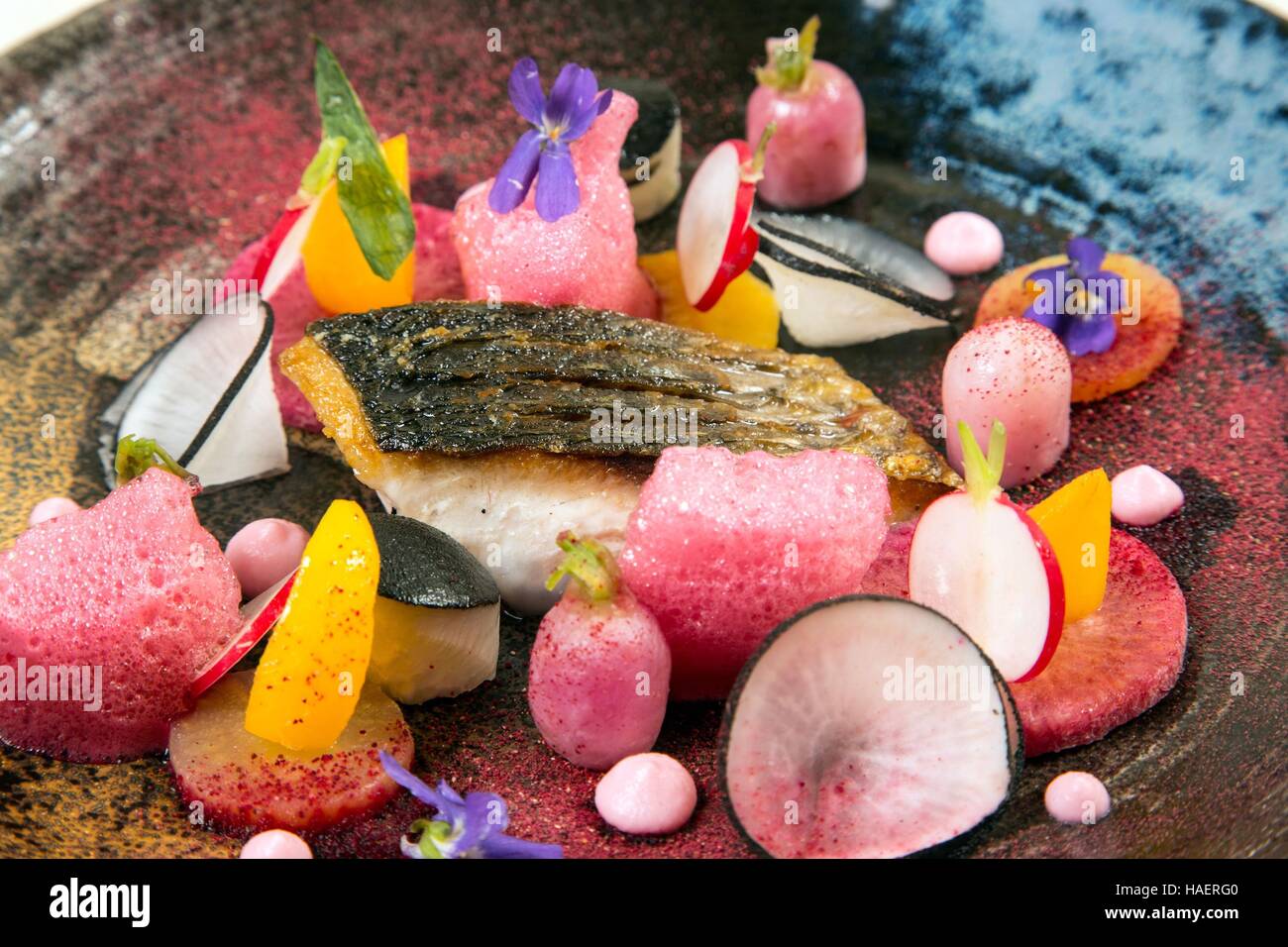 CHRISTOPHE HAY, HEAD CHEF AT THE MICHELIN-STARRED RESTAURANT LA MAISON ...