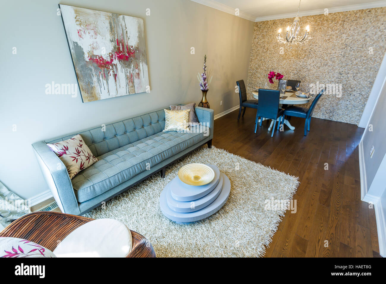 Living room interior design Stock Photo - Alamy