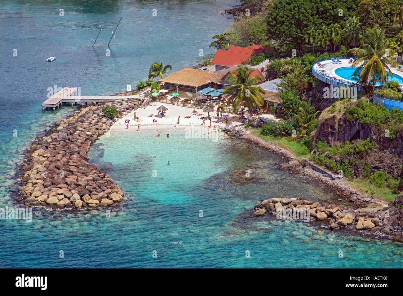 ILLUSTRATION OF MARTINIQUE, FRENCH ANTILLES, FRANCE Stock Photo - Alamy
