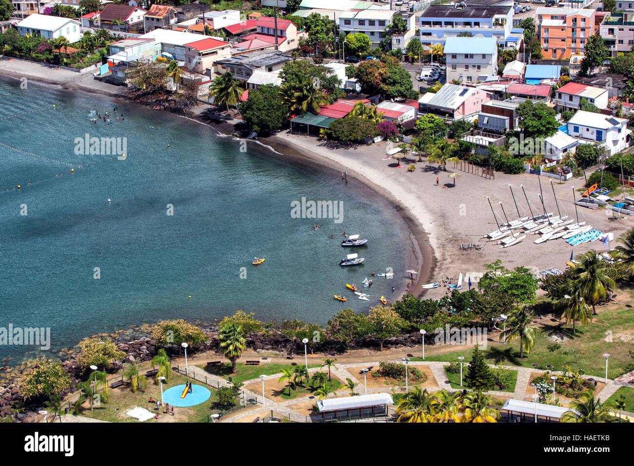 ILLUSTRATION OF MARTINIQUE, FRENCH ANTILLES, FRANCE Stock Photo - Alamy