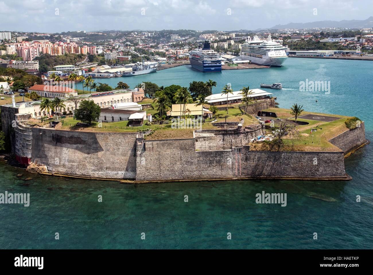 ILLUSTRATION OF MARTINIQUE, FRENCH ANTILLES, FRANCE Stock Photo - Alamy