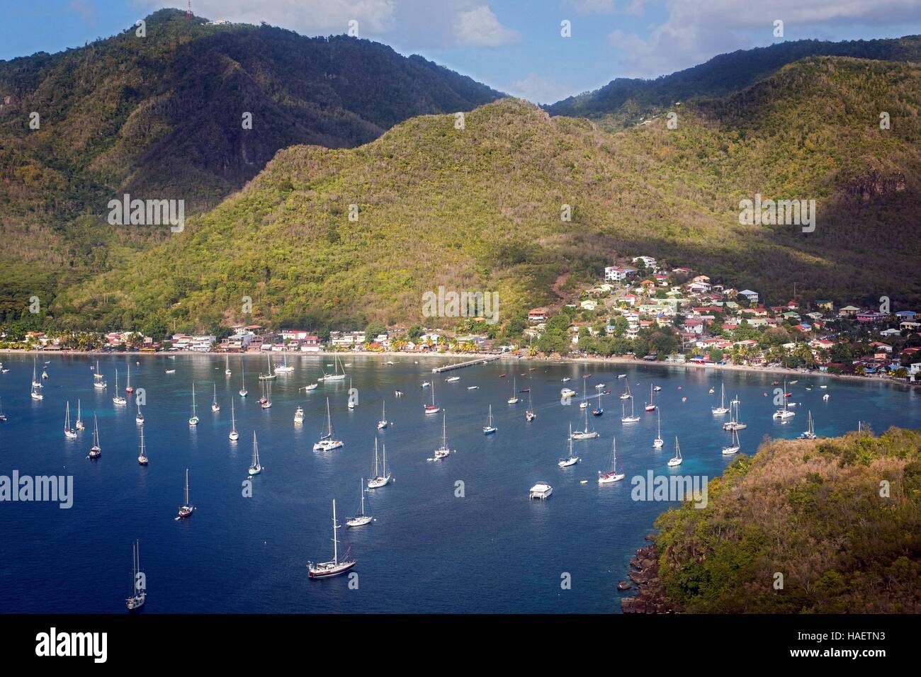 ILLUSTRATION OF MARTINIQUE, FRENCH ANTILLES, FRANCE Stock Photo - Alamy