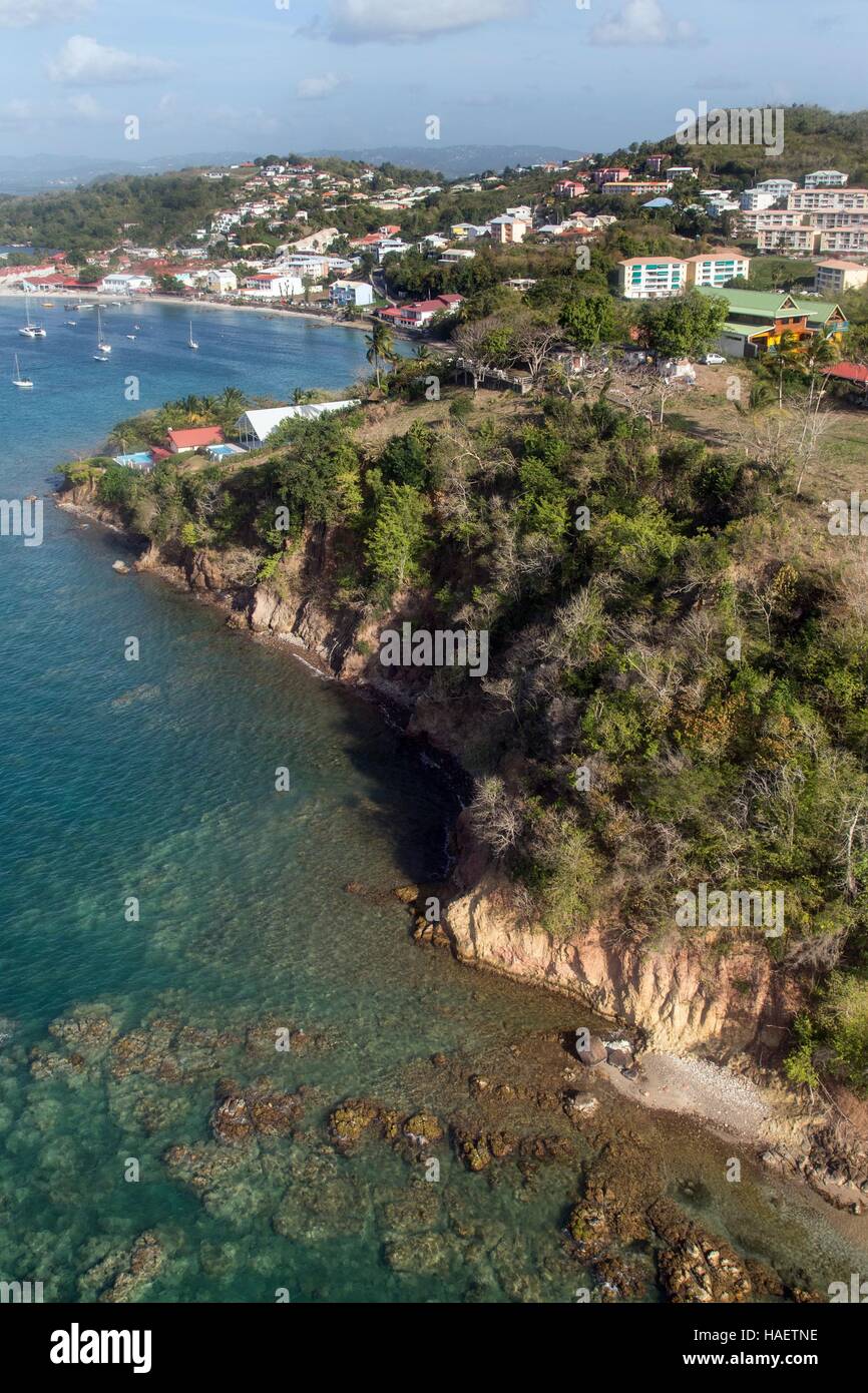 ILLUSTRATION OF MARTINIQUE, FRENCH ANTILLES, FRANCE Stock Photo - Alamy