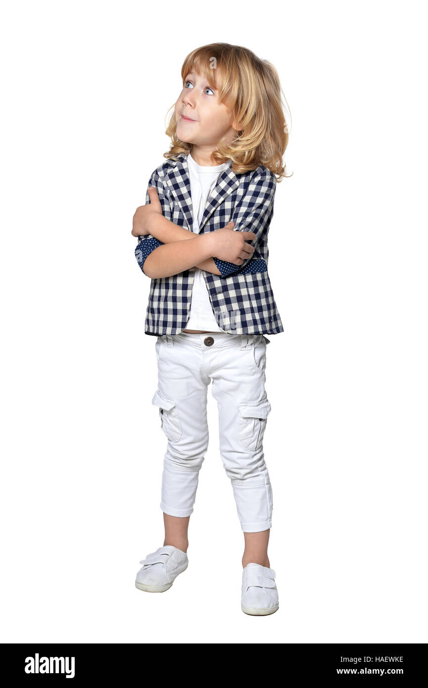 Cute little boy Stock Photo - Alamy