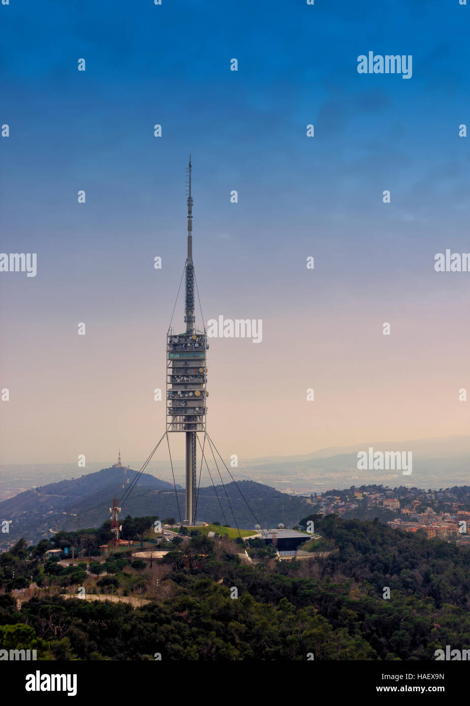 Collserola telecommunication tower hi-res stock photography and images ...