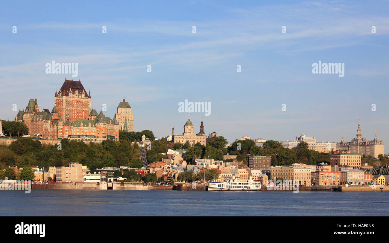 Quebec City Panorama Skyline High Resolution Stock Photography and ...